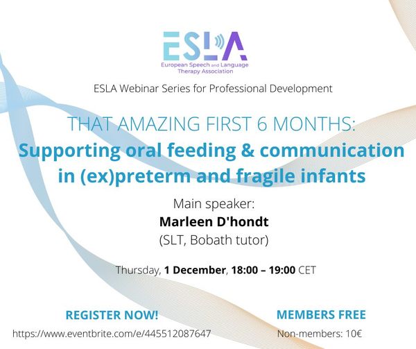 That amazing first 6 months - ESLA Europe
